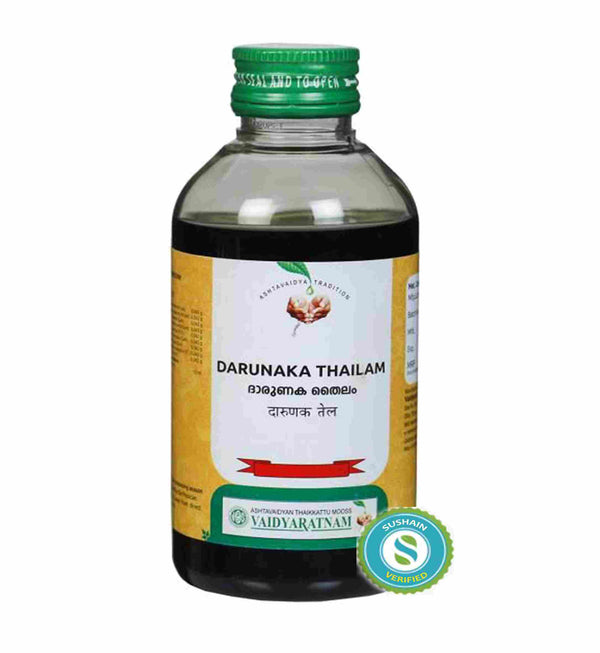 Vaidyaratnam Darunaka Thailam Oil – Sushain