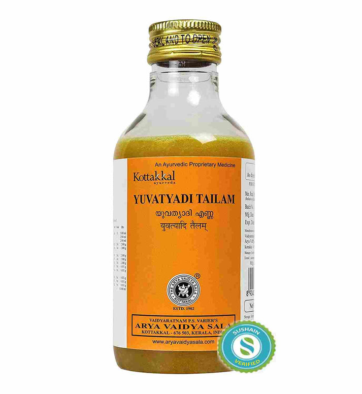 Kottakkal Yuvatyadi Tailam Oil – Sushain