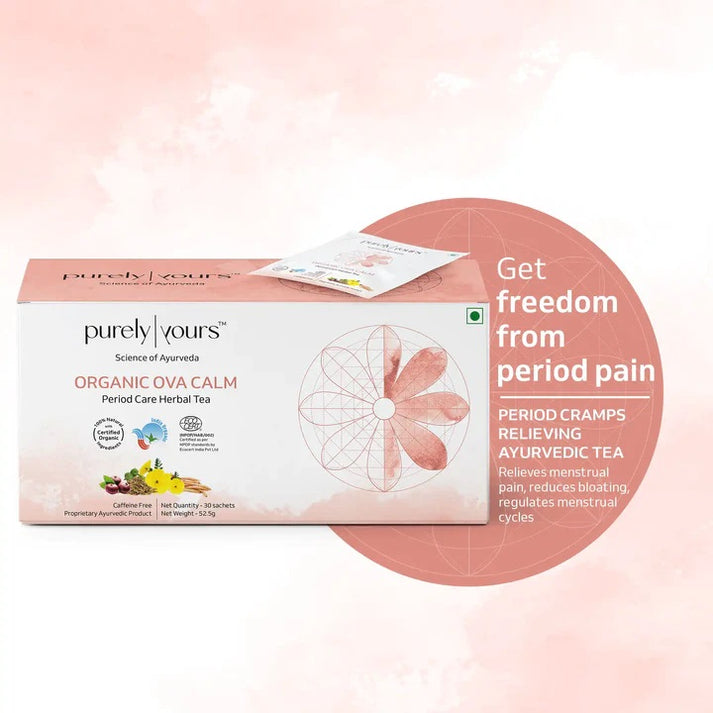 Purely Yours Organic Ova Calm Period Care Herbal Tea – Sushain