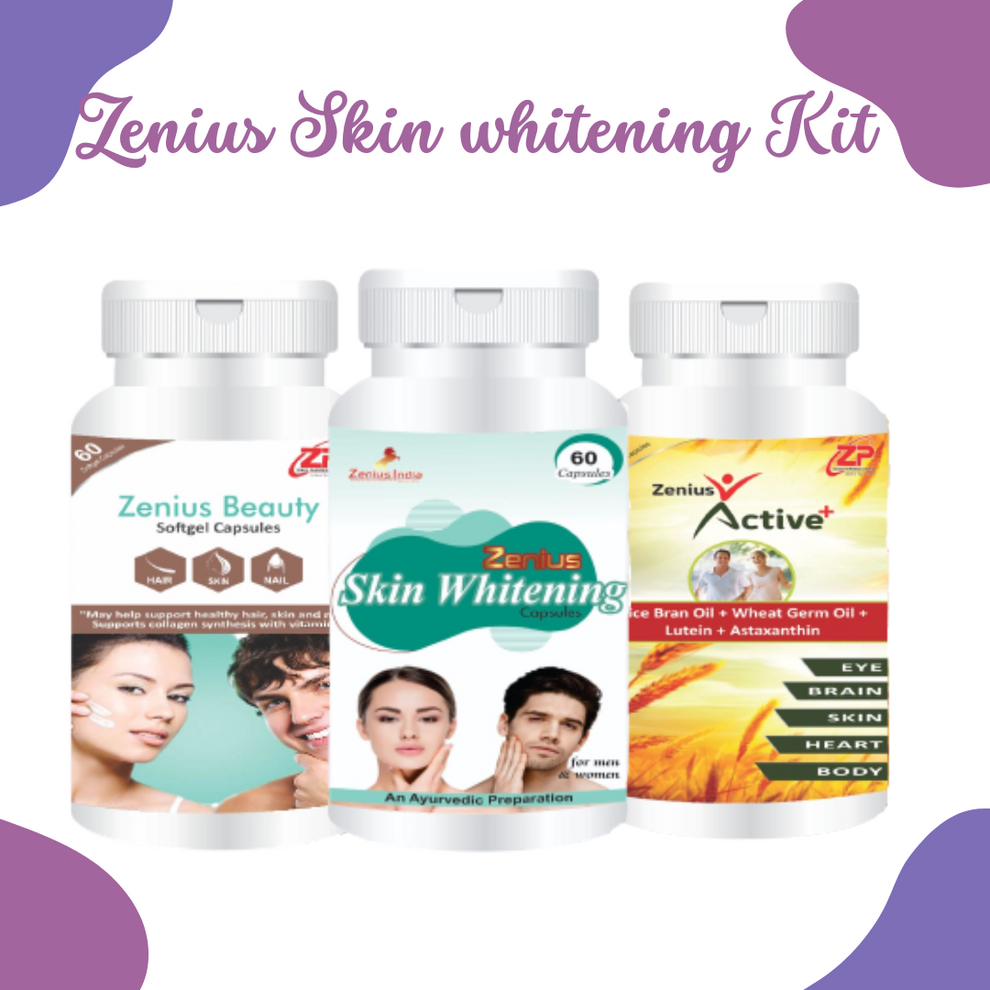 Zenius Skin Whitening Kit – Sushain