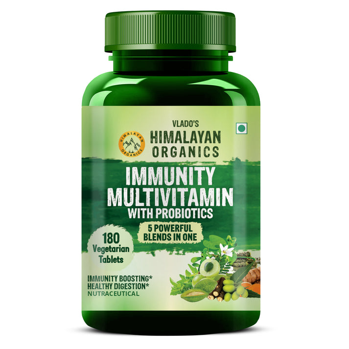 Himalayan Organics Immunity Multivitamin With Probiotics Tablets – Sushain