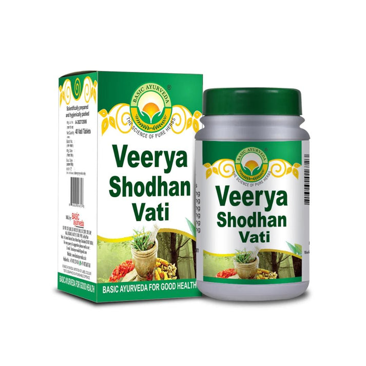 Basic Ayurveda Veerya Shodhan Vati – Sushain