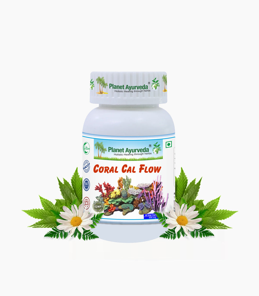 Planet Ayurveda Coral Cal Flow Capsules – Sushain